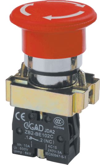 Metal Push Button Switch XB2 BS542 Metallic Push Button Switches And Switch