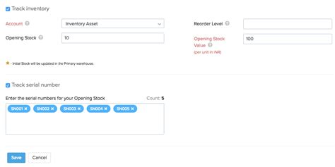 Creation Of Items Item Groups In Zoho Inventory
