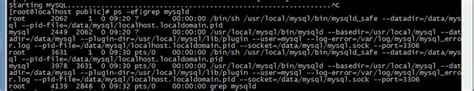 mysql启动后报：error the server quit without updating pid file错误的问题解决 苏