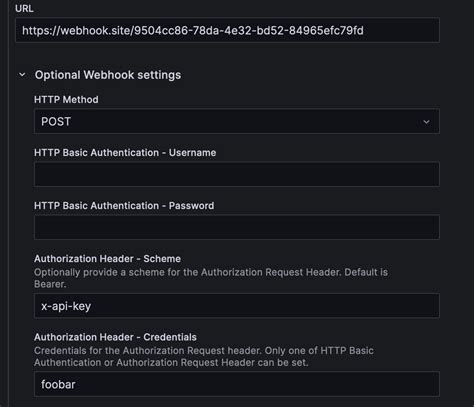 Grafana Alerting Authorization Header Scheme Isnt Working · Issue
