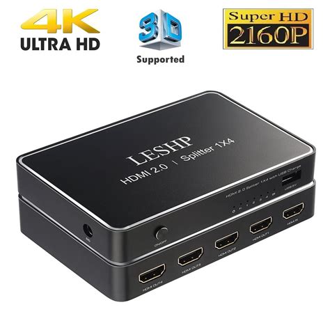 Mini Hdmi Switcher 4 K Hd1080p 4 Port Hdmi Switch Vicedeal