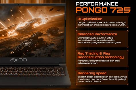 Pre Order Laptop Gaming Axioo PONGO Dengan RTX Digelar Harganya Ramah Dompet