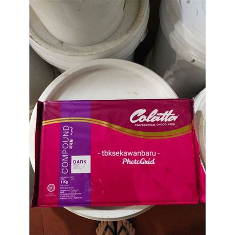 Jual Cokelat Batang Collata 1kg Dark Chocolate Shopee Indonesia