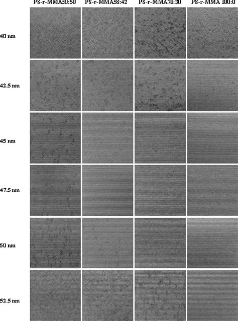 Figure 3 From Directed Self Assembly Of Block Copolymers By Chemical Or Topographical Guiding