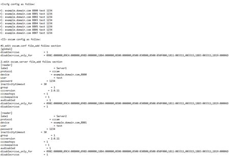 Cccam To Oscam Oscam Linux Satellite Support Community