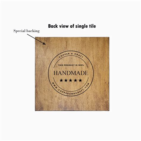 Parquet Pattern Backsplash Wall Tiles Copper And Craft