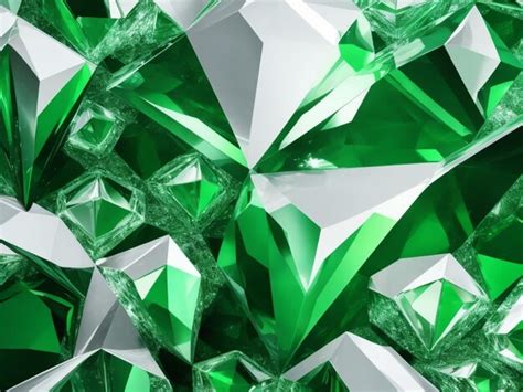 Premium Ai Image Crystal Pattern