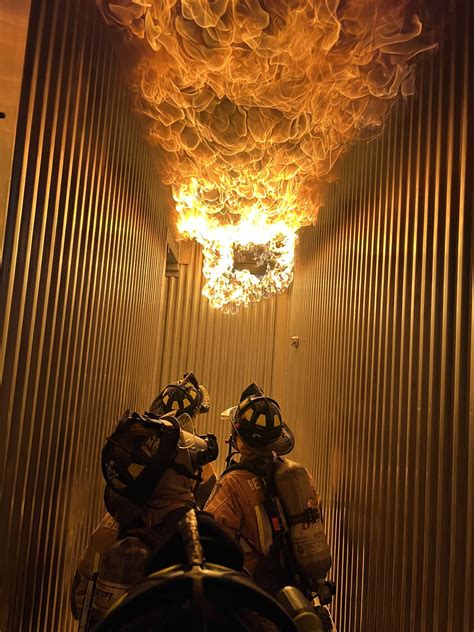 Hallway Rollover Fire Simulator Symtech