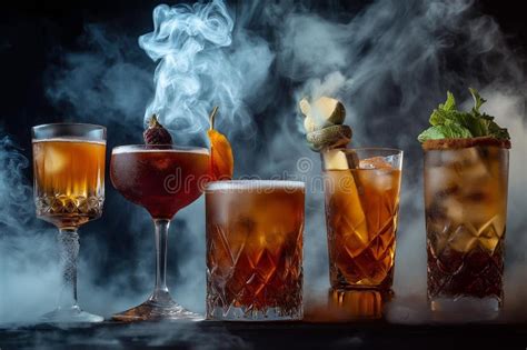 Ai Generator Image Of Cocktail Stock Illustration Illustration Of