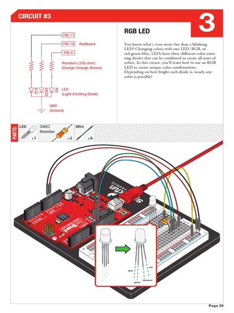 Sik Guide V32 Circuit03 Rgb Led Pdf Pdf Light Emitting Diode Volt