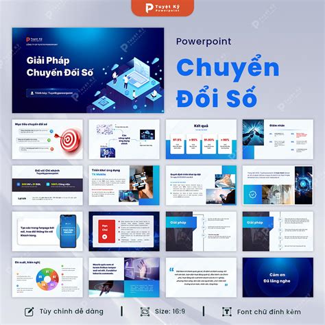 Mẫu Slide Powerpoint Chuyển Đổi Số Tuyệt Kỹ Powerpoint