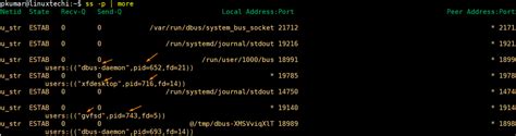 Top 14 SS Command Examples To Monitor Socket Connections