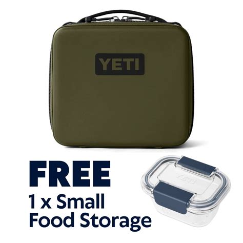 Yeti Daytrip Insulated Lunch Box 3l Olive With Free Yeti Food