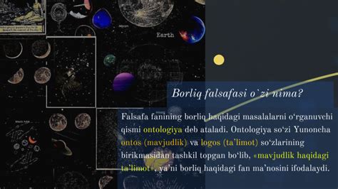 Borliq Falsafasi By Maftuna Akmalova On Prezi