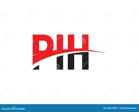 Pih Letter Initial Logo Design Vector Illustration Stock Vector Illustration Of Mark Graphic