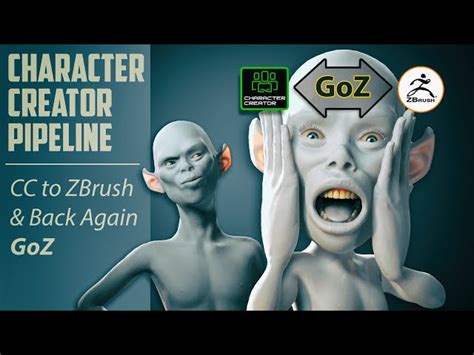 Free Video Character Creator To ZBrush Workflow Updating Proportions