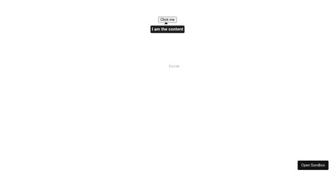 Floating Uivue Examples Codesandbox