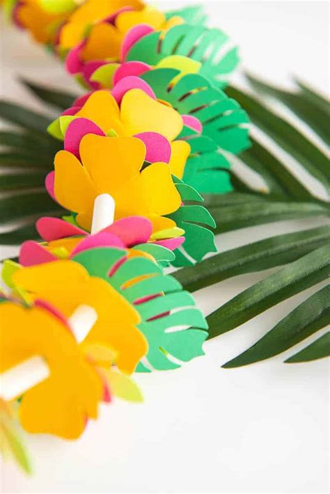 Hawaiian Lei Template