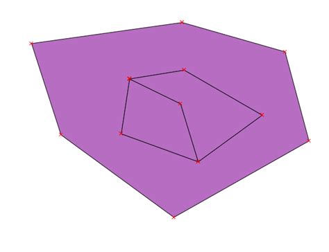 Qgis Create Two New Polygons Inside Existing Polygon Hole Geographic Information Systems