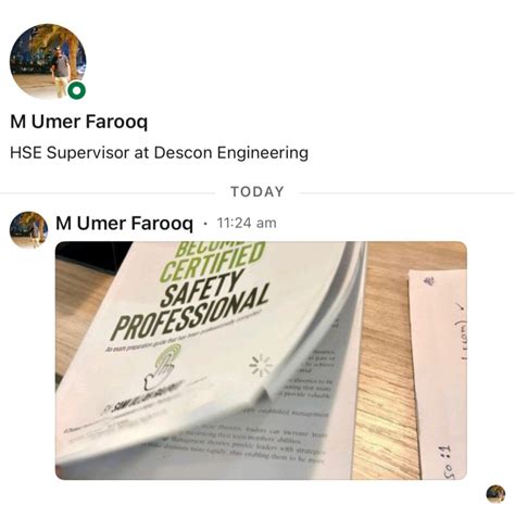 Sami Ullah Rajput Cfiosh Csp Crsp Sms On Linkedin Csp