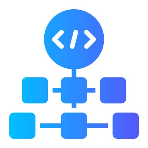 Algorithm Generic Gradient Fill Icon