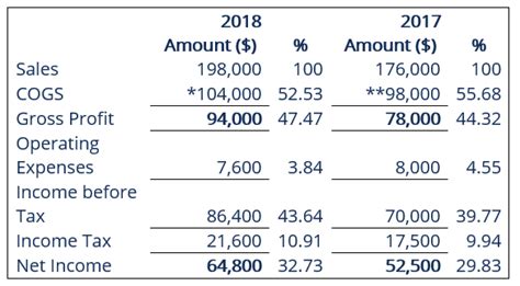 Vertical Analysis Overview Advantages Examples