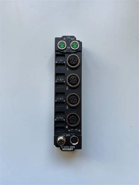 BECKHOFF EP3204 0002 ETHERCAT Box 4 Channel Analog Input EUR 170 00 PicClick DE