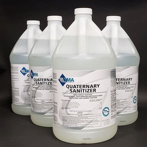 Quaternary Sanitizer And Disinfectantbulk Concentrate