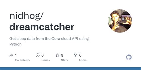 GitHub Nidhog Dreamcatcher Get Sleep Data From The Oura Cloud API Using Python