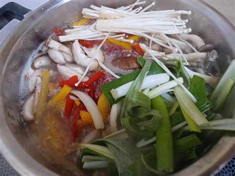 손님초대메뉴 명절음식 소고기전골 끓이는법