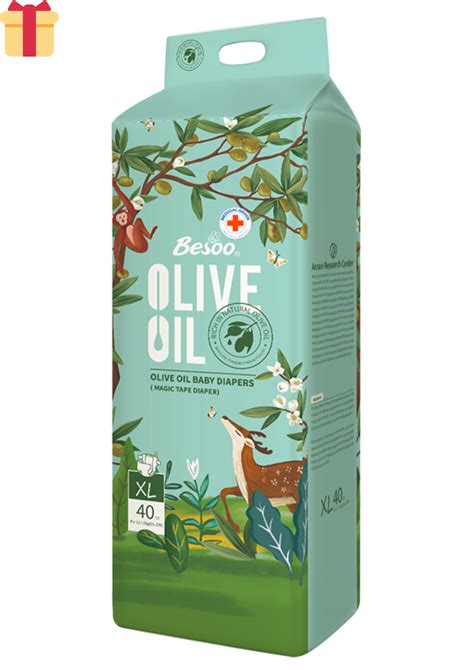 Olive Oil хүүхдийн памперс наадаг Xl №40