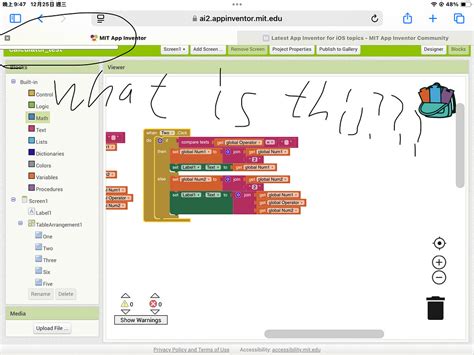 Cannot Duplicate Blocks When Coding Ios App Inventor For Ios Mit