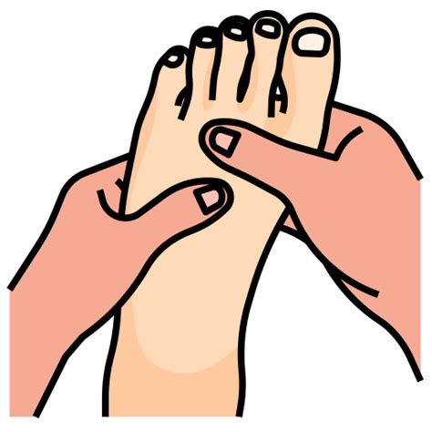 Foot Massage Generic Outline Color Icon