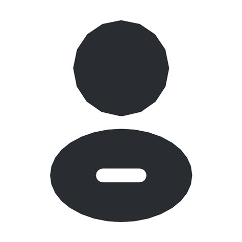 Profile Remove Vector SVG Icon SVG Repo