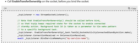 C Uwp Steamsocketlistener A Wildcard Address Cannot Be Used With A Specific Port When The