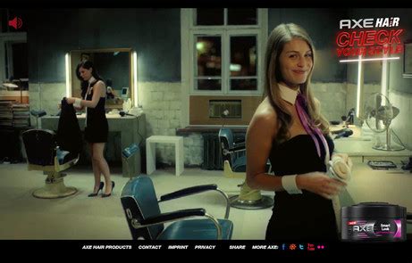 Axe Hair Ads