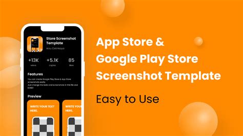 app store and play store screenshots template figma