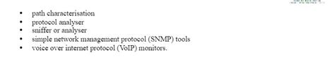 Solved Path Characterisation Protocol Analyser Sniffer Or Analyser