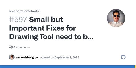 Small But Important Fixes For Drawing Tool Need To Be Added · Issue