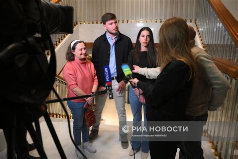 Встреча с освобожденным из плена заложником ХАМАС А Труфановым РИА Новости Медиабанк