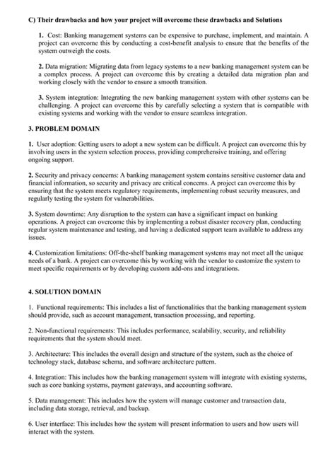 banking management system synopsys pdf