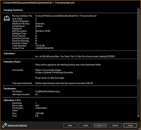 backup and restore with macrium reflect page 126 tutorials