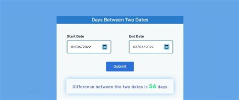 How To Get Days Between Two Dates In Javascript Dev Community