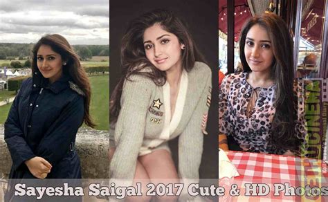 Actress Sayesha Saigal 2017 Cute And Hd Photos Gethu Cinema