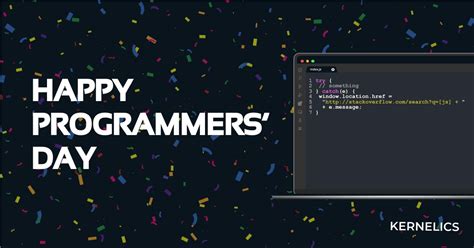 Kernelics On Linkedin Programmerday Programmerday2022 Softwaredevelopment Softwarecompany
