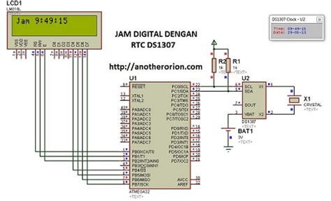 √ Rtc Ds 1307 Dengan Codevision Avr [1]