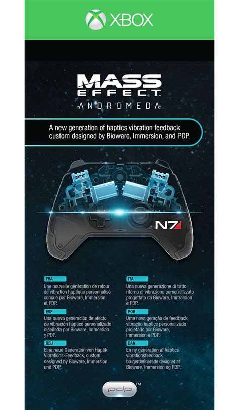 Pdp Mass Effect Controller Packaging Xbox One Visualmaestro