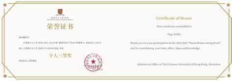 Alma Mater Tour Yang Yiqu Personal Page