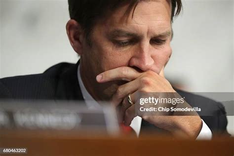Senate Judiciary Committee Member Sen Ben Sasse Listens To Witnesses
