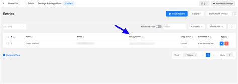 Hidden Input Field In Fluent Forms Fluent Forms